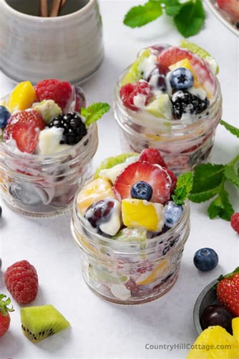 Condensed Milk Fruit Salad