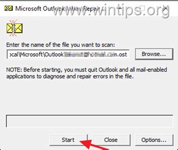 FIX Outlook Cannot Display The Folder Out Of Memory Or System Resources WinTips Org