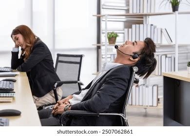 3 Thousand Stressed Call Center Agent Royalty Free Images Stock