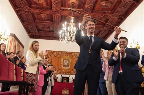 Fotos Luis Yeray Gutiérrez Toma Posesión Como Alcalde De La Laguna