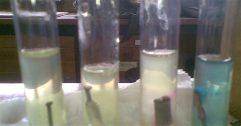 Chemistry Laboratory Reports Corrosion
