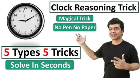 Clock Reasoning Tricks Short Trick For Clock Questions Maths Tricks