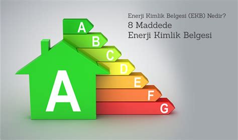 Enerji Kimlik Belgesi Nedir