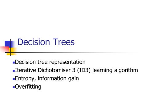 SOLUTION Decision Trees In Artificial Intelligence Studypool