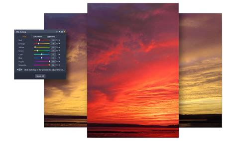 Adjust Video Hue Saturation And Lightness With HSL Tuning Color