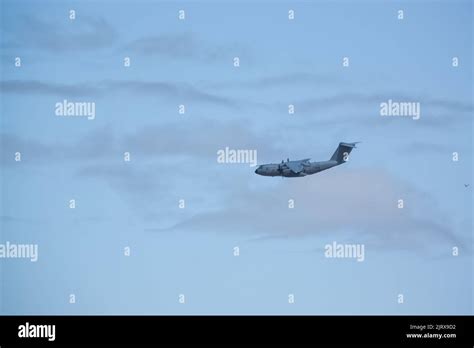 Zm414 Raf Royal Air Force Airbus A400m Atlas Military Plane Circles