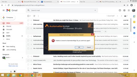Unable To Connect Automationedgesrver Get Help And Discuss