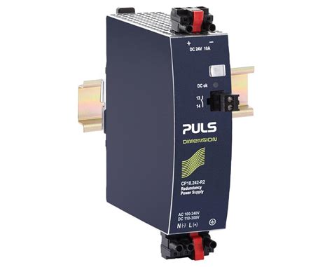 PULS REDUNDANCY POWER SUPPLY 24V DC 10A CP10 242 R2 Power Supply