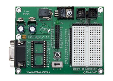 Parallax Boe Robot Kit Serial With Usb Adapter And Cable