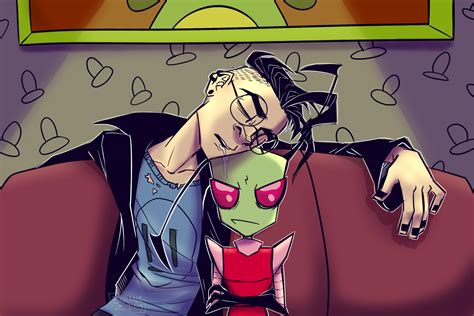 Girl Zim And Dib