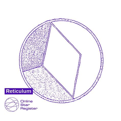 Constellation Reticulum Map And T Explore The Stars