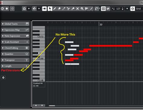 Midi Part Versions Like Trackversions And Possible Audio Part Versions As Well Cubase