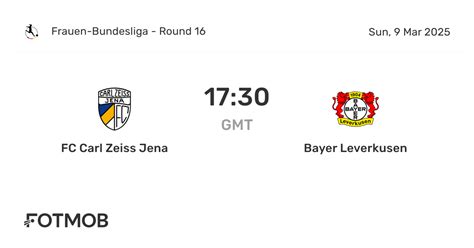 Fc Carl Zeiss Jena Vs Bayer Leverkusen Live Score Predicted Lineups