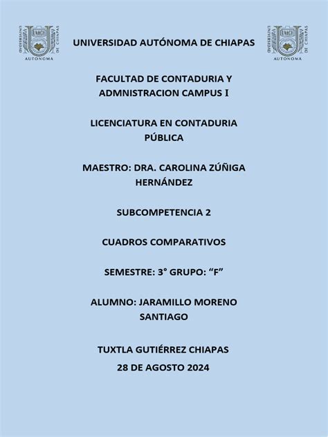 Cuadro Comparativo Duración De La Relación Laboral Y Suspensión
