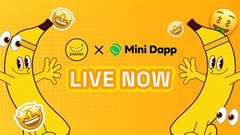 Banana Is Live On Lines Dapp Portal Pioneering Ai Powered Data