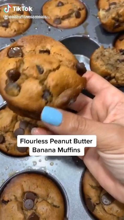 Flourless Peanut Butter Banana Muffins Artofit
