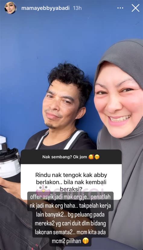 Abby Abadi Akui Penat Sering Ditawarkan Watak Ibu Takpelah Kerja