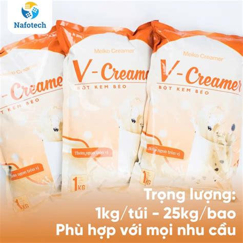 Hướng Dẫn Pha Trà Sữa Với Bột Kem Béo V Creamer Nafotech