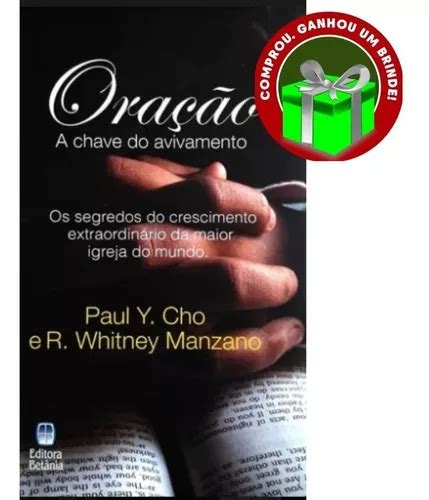 Livro Oração A Chave Do Avivamento Paul Y Cho Betânia MercadoLivre