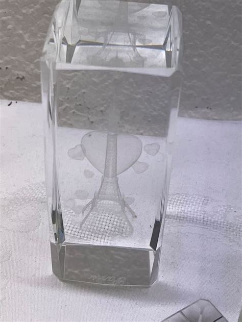 Paris Eiffelturm 3d Laser Gravierte Kristall Nr 29 2 Kaufen Auf Ricardo