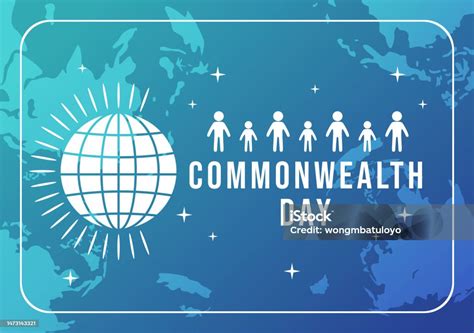 5월 24일 영연방의 날 납작한 손으로 그린 템플릿으로 된 영연방 조직의 활동을 안내하는 데 도움이 되는 그림 0명에 대한 스톡 벡터 아트 및 기타 이미지 Istock