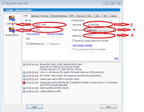 cara menggunakan ssh bitvise dan proxifier ~ tutorial ssh inject