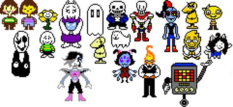 Rpg Maker Undertale Pixel Art Pixel Art Characters