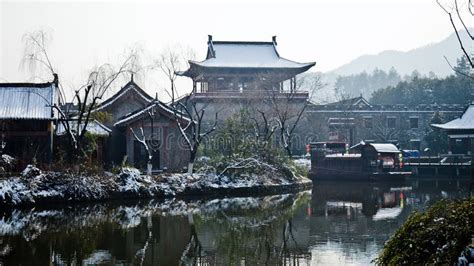 Chinese Style Classical Architecture At The Hengdian Film And Chinese Style Classical Architecture At The Hengdian Film And