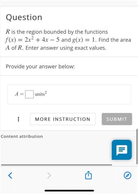solved question r is the region bounded by the functions