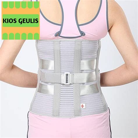 Jual Korset Lumbar Sacro Support Penyangga Tulang Belakang Sakit