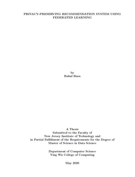 Rahul Basu On Linkedin Gratitude Federatedlearning Cryptography Thesis Research Success