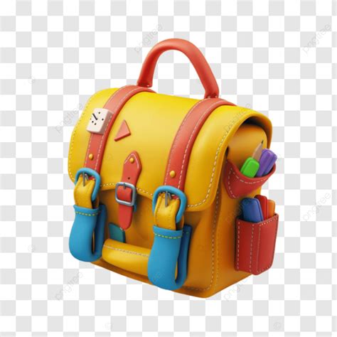 Mochila Infantil Png Dibujos Suministros Escolares Bolsa De Niño
