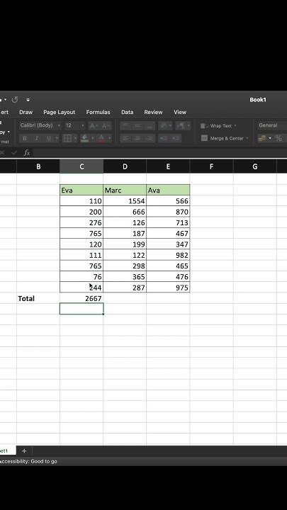 Shortsexcel Shorts Excelonlinecourse Autosum Macbookair