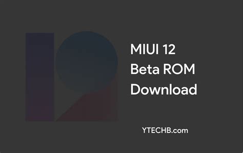 Download Miui Beta Rom For Your Mi Smartphone Roms