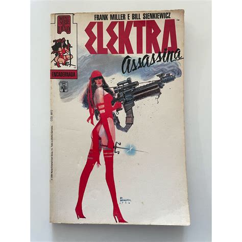 Hq Elektra Assassina De Frank Miller Encadernada Editora Abril Shopee