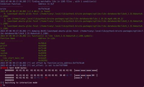 Pwn——使用sgtlibc代替libcsearcher获取libc版本libc Archer Csdn博客