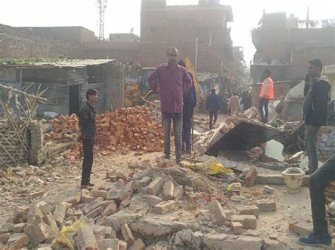 Plotting Was Done By Land Mafia By Occupying Kdas Land People