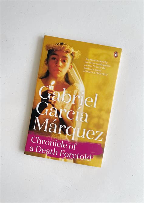 Chronicle Of A Death Foretold Gabriel García Márquez Gentle