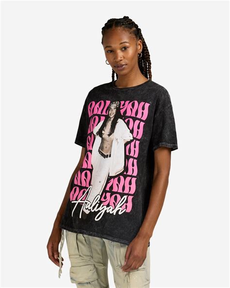 Shop Graphic Tees Aaliyah Puff Print Tee Ala2320xx Multi Snipes Usa