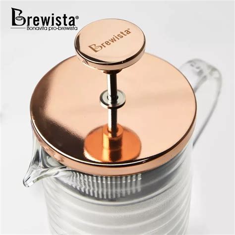 Bonavita pro brewista双层玻璃法压壶咖啡壶家用法式滤压过滤壶 虎窝淘