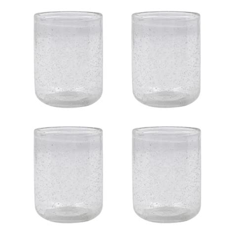 Ferm Living Ripple Wine Glasses Set Of 2 Grey Smallable