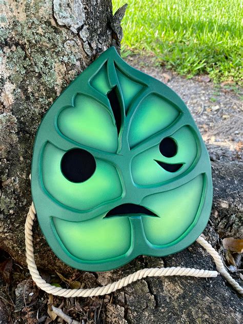 Korok Cosplay Makar Mask Pdf Pattern For Eva Foam Etsy