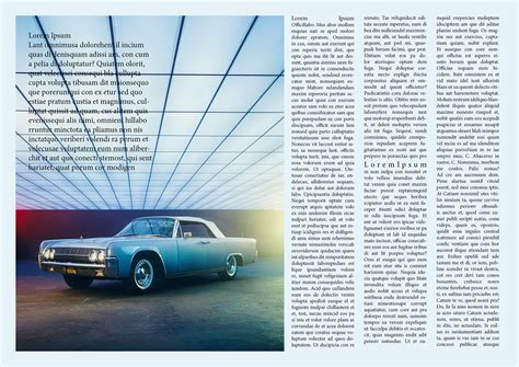 Car Magazine Design On Behance