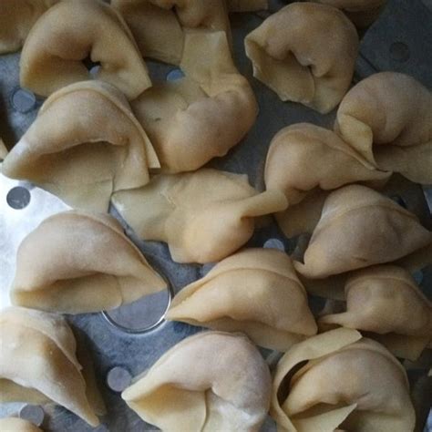 【家庭自制手擀馄饨皮、云吞皮『超详细零失败』图片】迩并不懂我的心 下厨房