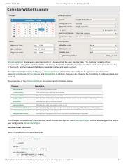 Exploring Qt Calendar Widget Example And Implementation Course Hero