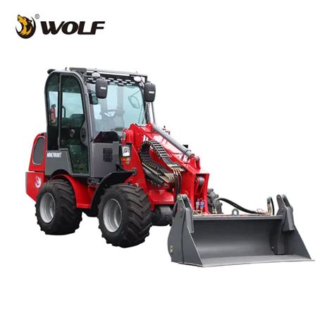 Wolf Loader 900kg Loading Capacity Mini Telescopic Loader Telescopic Loader With Euro5 Epa4