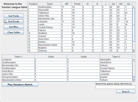 GitHub Vasil Football Manager Java Gui App A Java Program That Simulates A Football