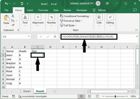 Excel 如何把字母成绩转换为数字 极客教程