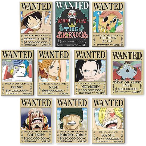 One Piece Wanted Poster Nami