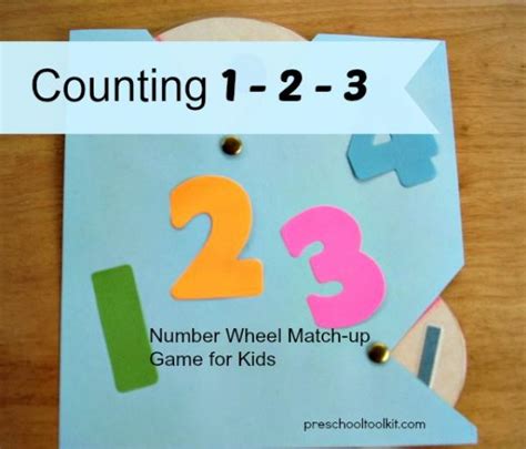 Preschool Math Activity Counting 1 2 3 Preschool Toolkit
